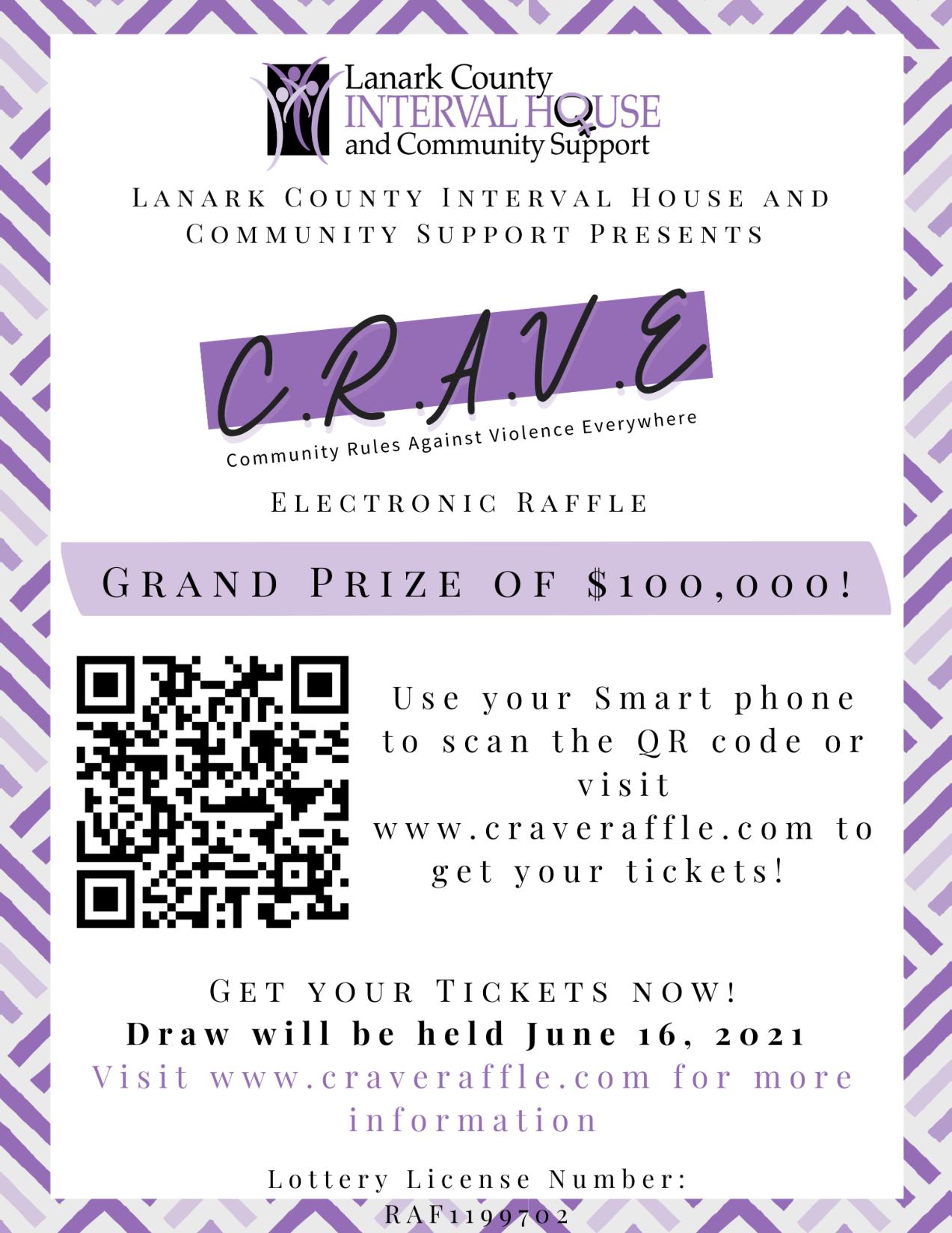 C.R.A.V.E Electronic Raffle | JUMP Radio